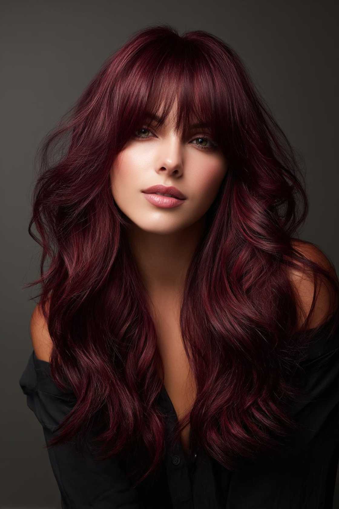 16+ Luscious Chocolate Cherry Hair Color Ideas to Inspire - Tress Nails