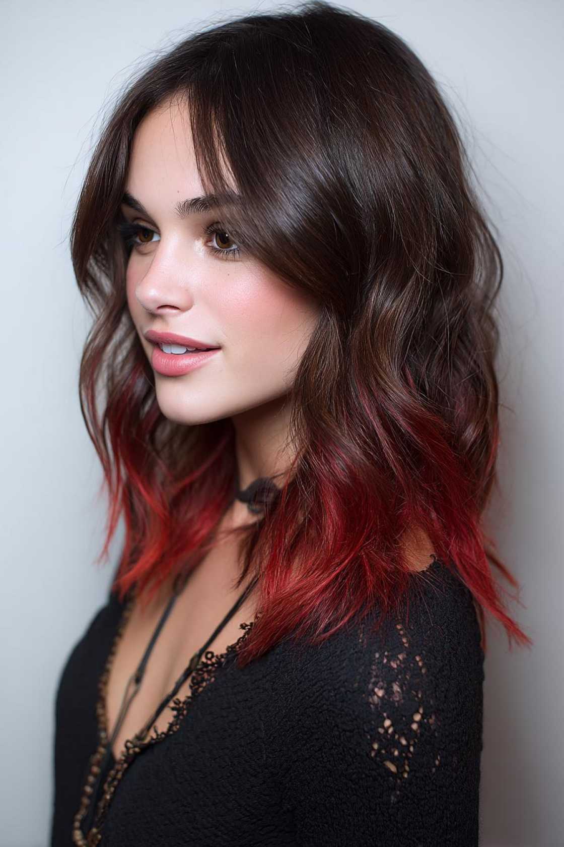 16+ Luscious Chocolate Cherry Hair Color Ideas to Inspire - Tress Nails