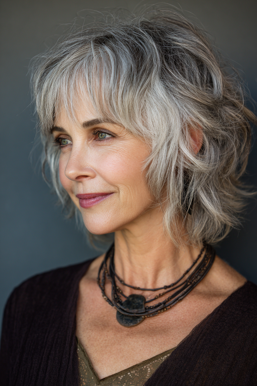 From Soft Layers to Edgy Shags: 12+ Haircuts Over 50 That Turn Heads ...