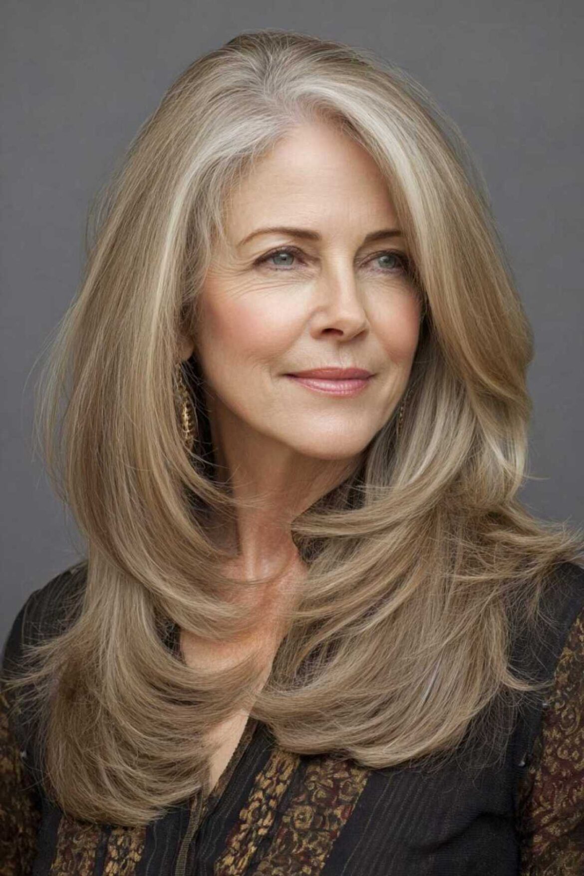 Age with Grace, Keep the Length: 12+ Long Haircut Ideas for Women Over ...