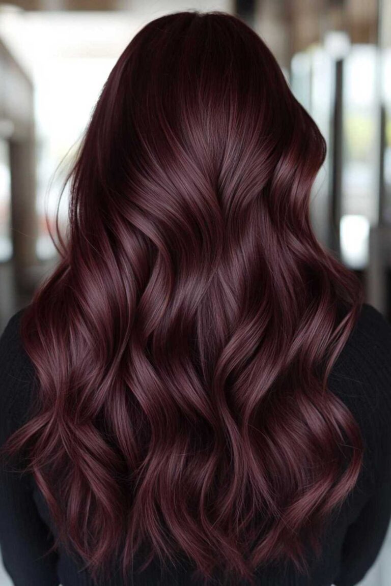 Deep, Dimensional & Chic: 14+ Chocolate Cherry Hair Colors That Turn ...