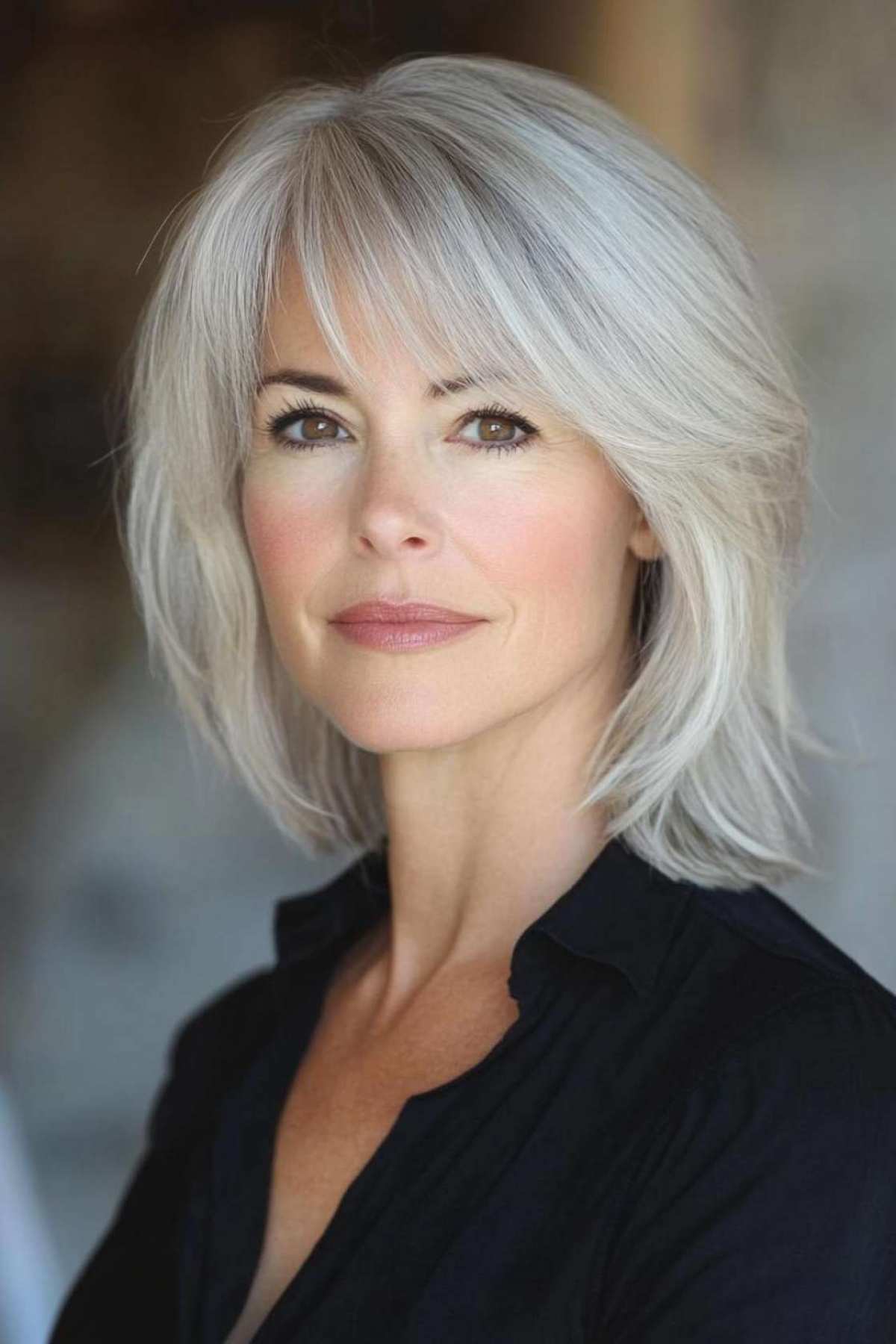Timeless Elegance: 14+ Hairstyles with Bangs for Women Over 50 That ...