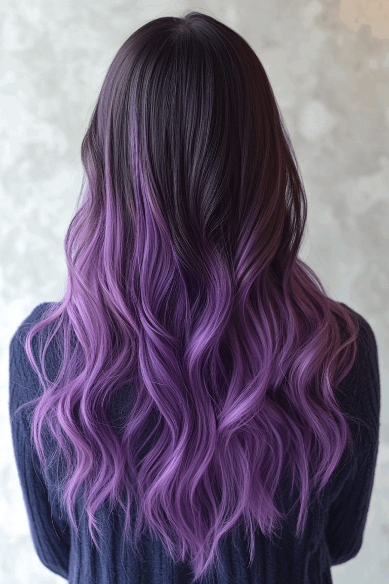Bold Streaks: 12+ Purple Highlight Ideas That Add Instant Edge - Tress ...