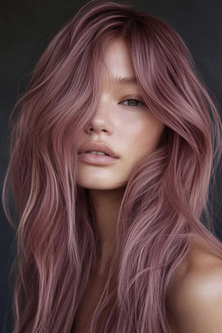 From Soft Pink Tones to Deep Mauves: 13+ Rose Brown Hair Ideas to Try ...