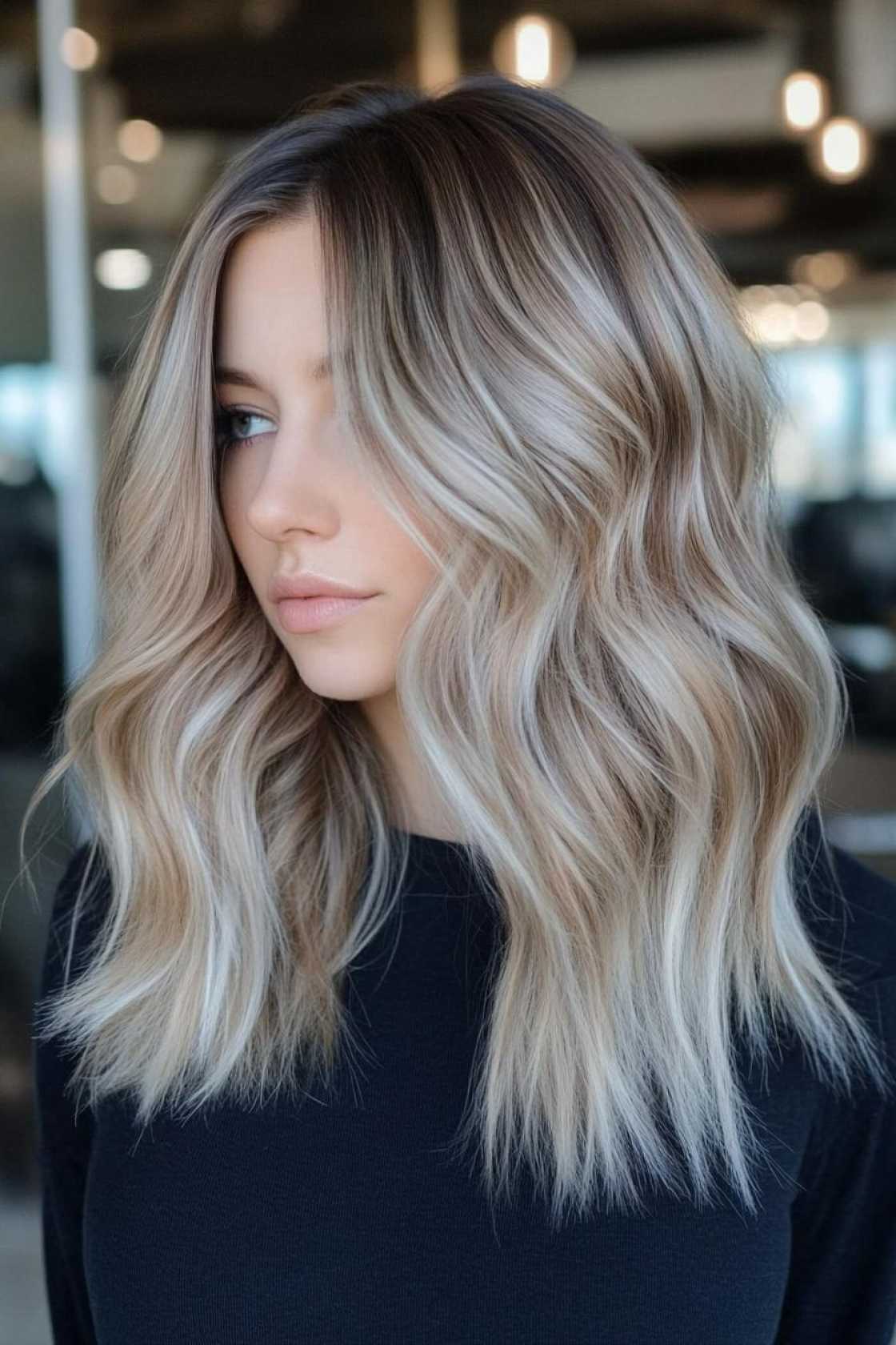 Winter Glow: 13+ Ash Blonde Highlight Ideas for Brunettes 2025 - Tress ...