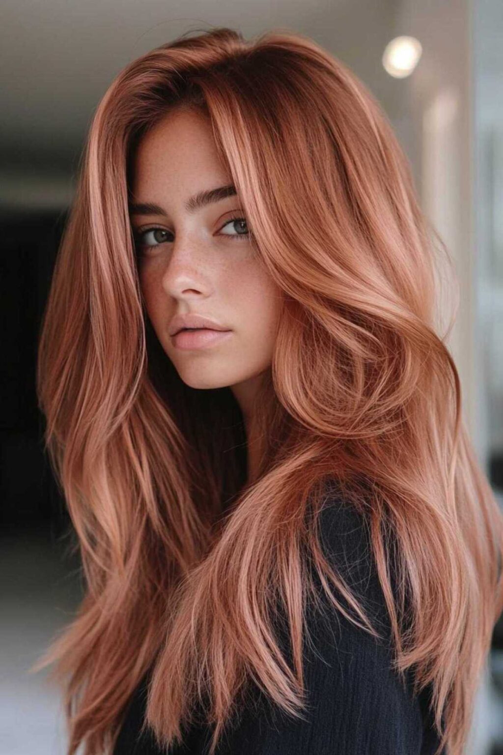 14+ Rose Gold Hair Color Updates with Softer More Wearable Tones ...