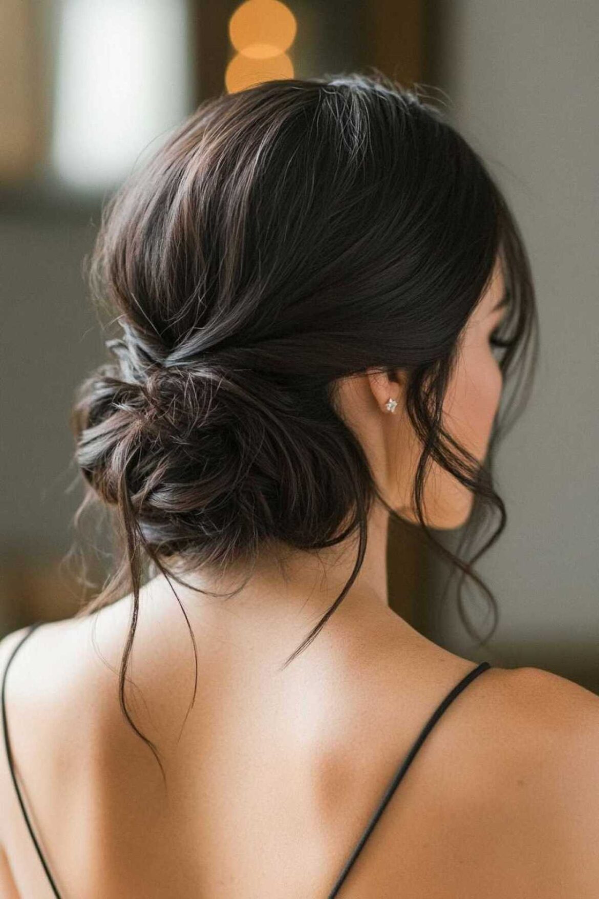 14+ Polished Low Bun Hairstyles for Minimal Elegant Hair Days - Tress Nails