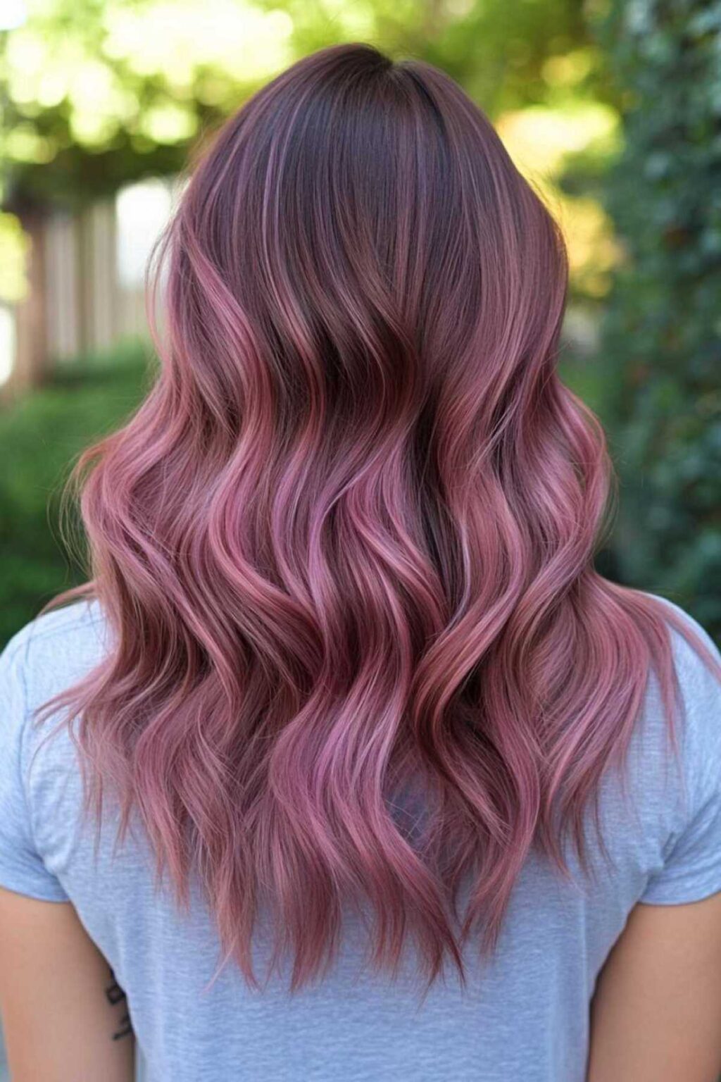 13+ Muted Rose Brown Hair Colors Blending Soft Pink and Brunette ...