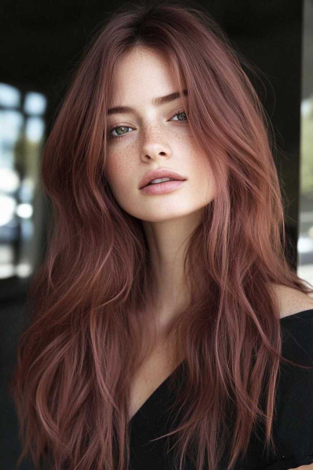 13+ Muted Rose Brown Hair Colors Blending Soft Pink and Brunette ...