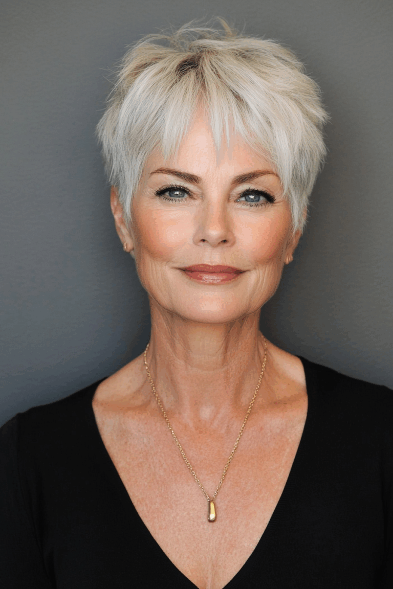 12+ Easy Hairstyles for Women Over 60 That Add Softness and Lift ...