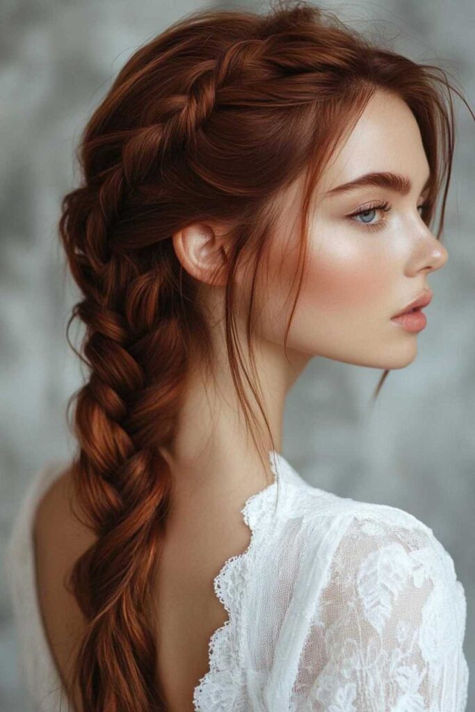 13+ Boho Braid Looks with Loose Strands and Soft Romantic Movement ...