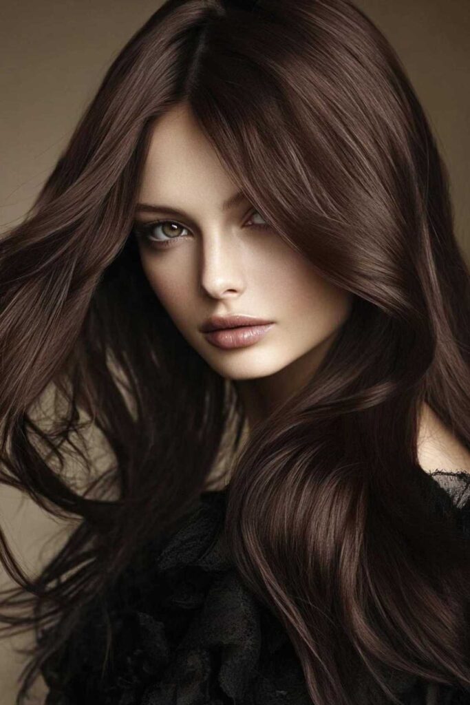 12+ Deep Cocoa Hair Color Ideas Bringing Rich Chocolate Warmth - Tress ...