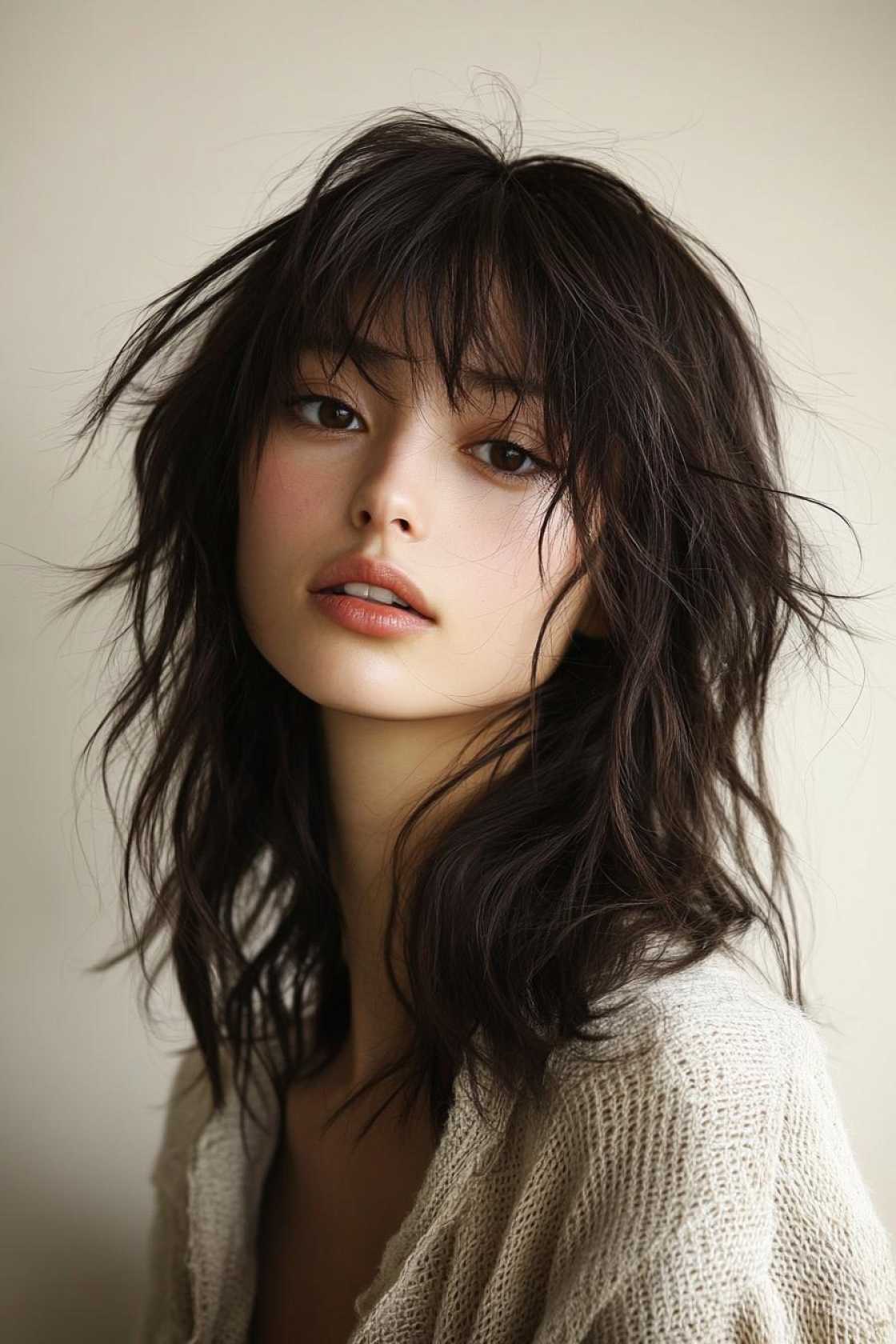 14+ Textured Shaggy Layer Hairstyles With Messy-Chic Volume and Modern ...